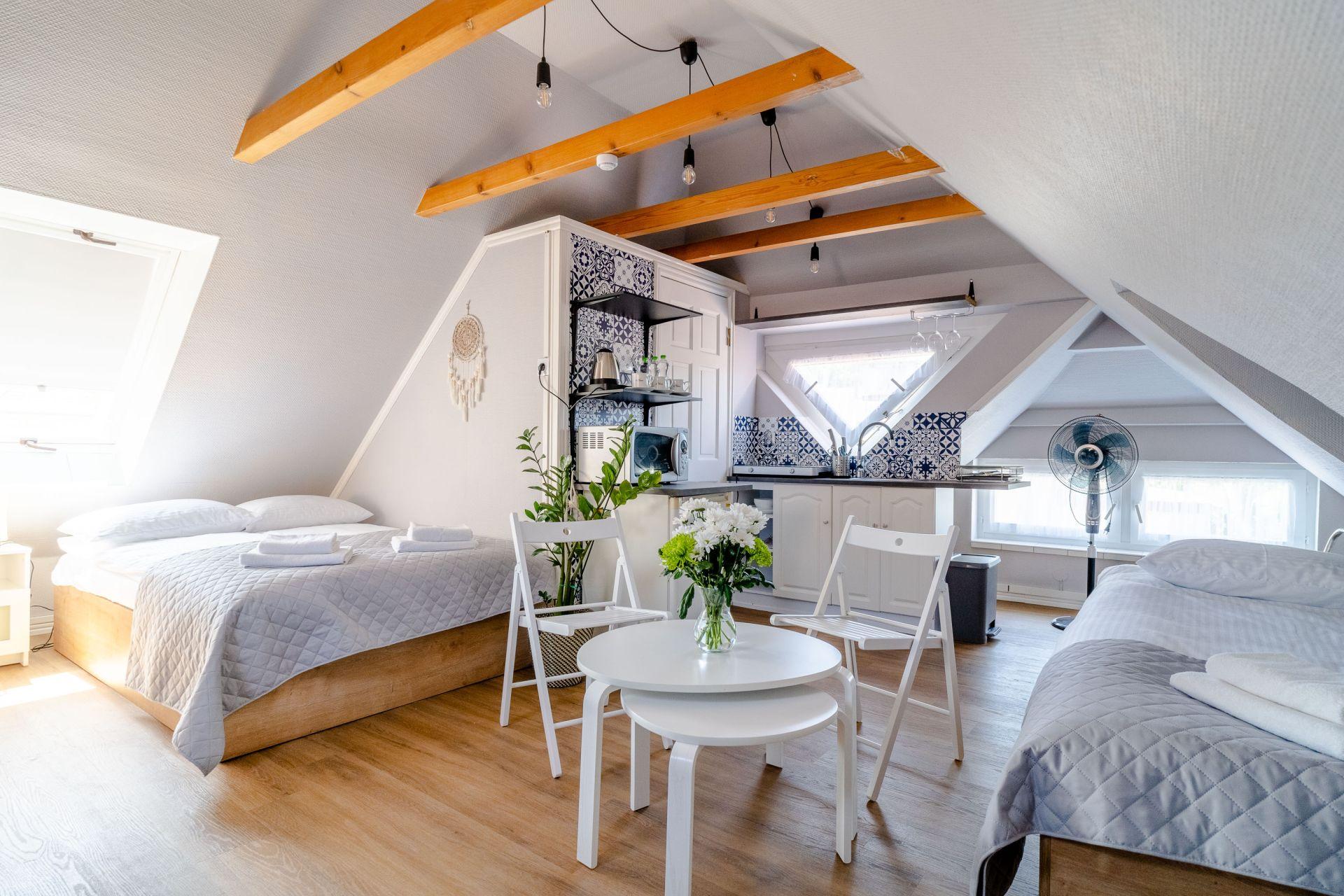 Studio nr 8 na poddaszu Comfort 3-osobowe - Porta Baltica